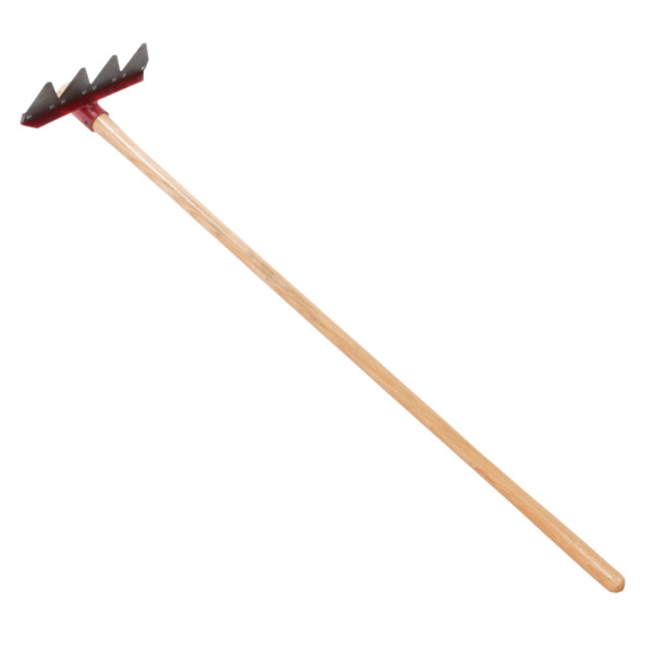 Fire Rake; 52 in. Wooden Handle - Council Tool