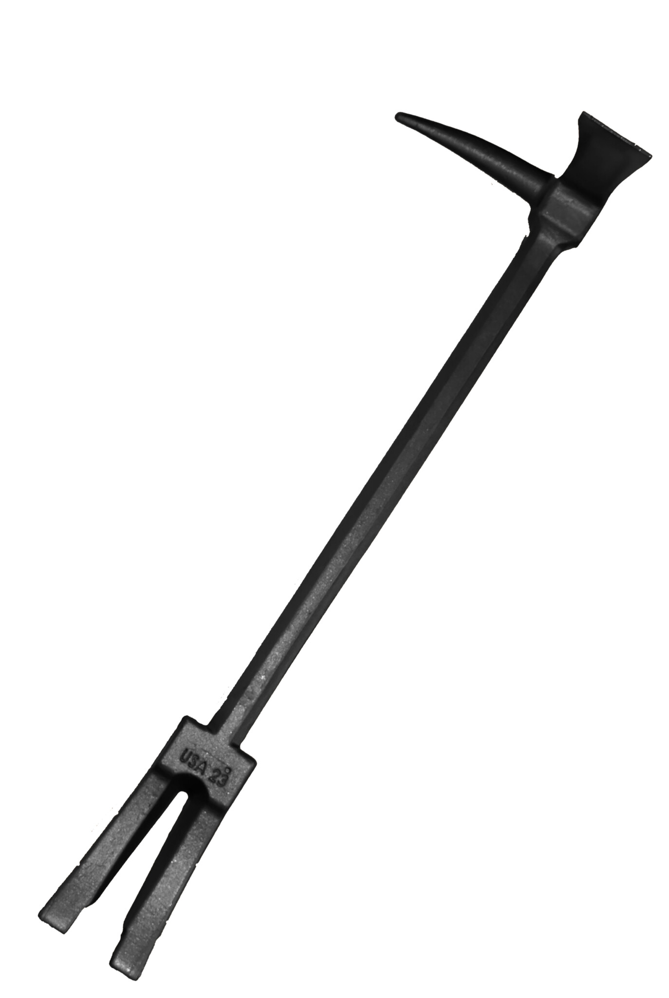 Halligan Style Forcible Entry; 24 in. OAL Tactical Black - Council Tool